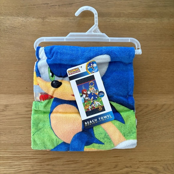 Bath | Sonic The Hedgehog Kids Beach Towel 525 | Poshmark